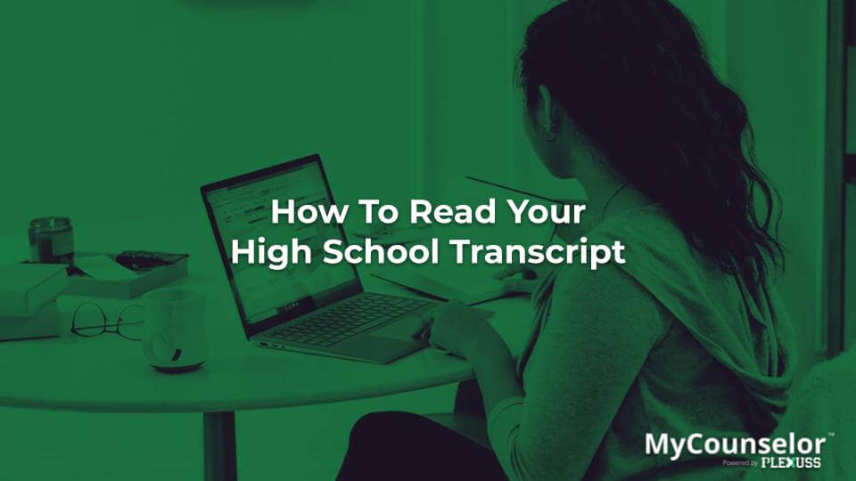 How to Read your High School Transcript | Plexuss.com